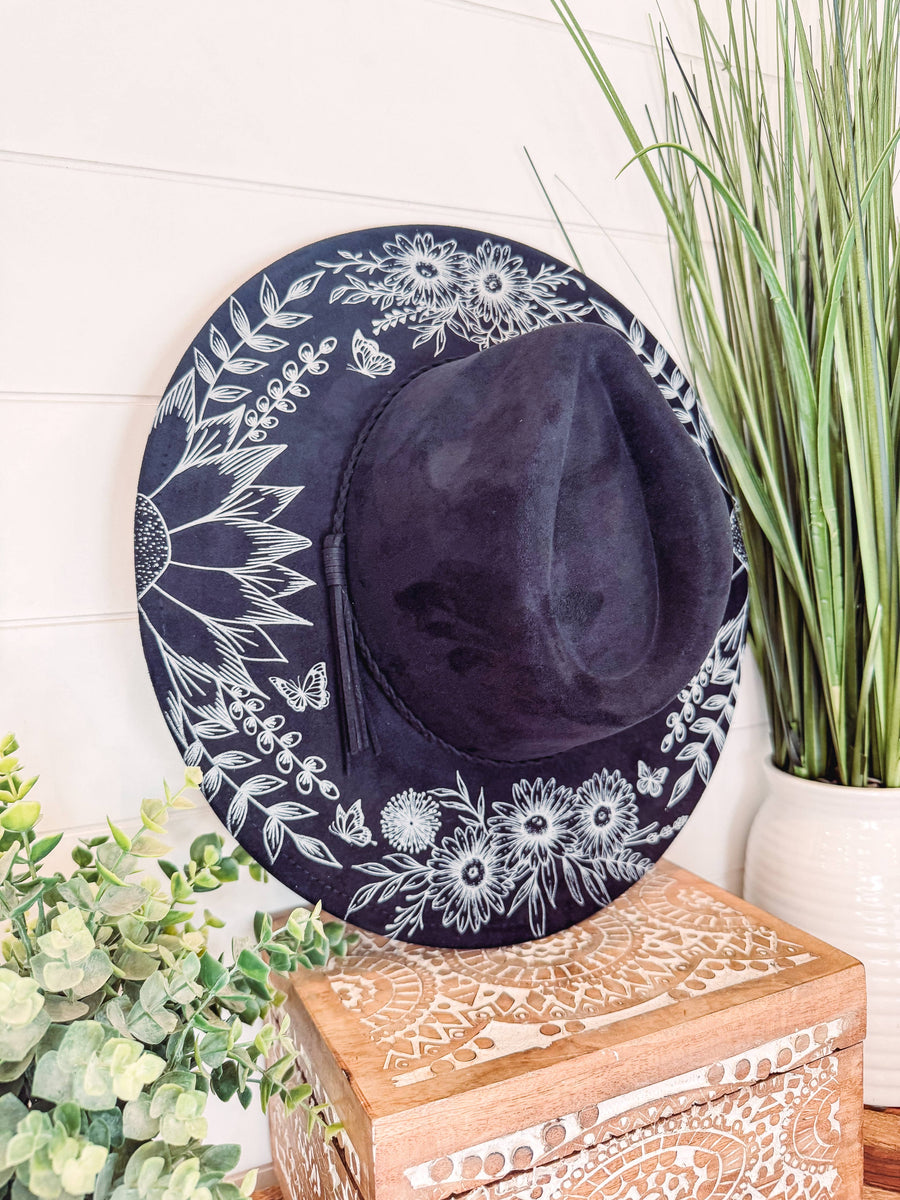 Floral Print Hat – Island Boho