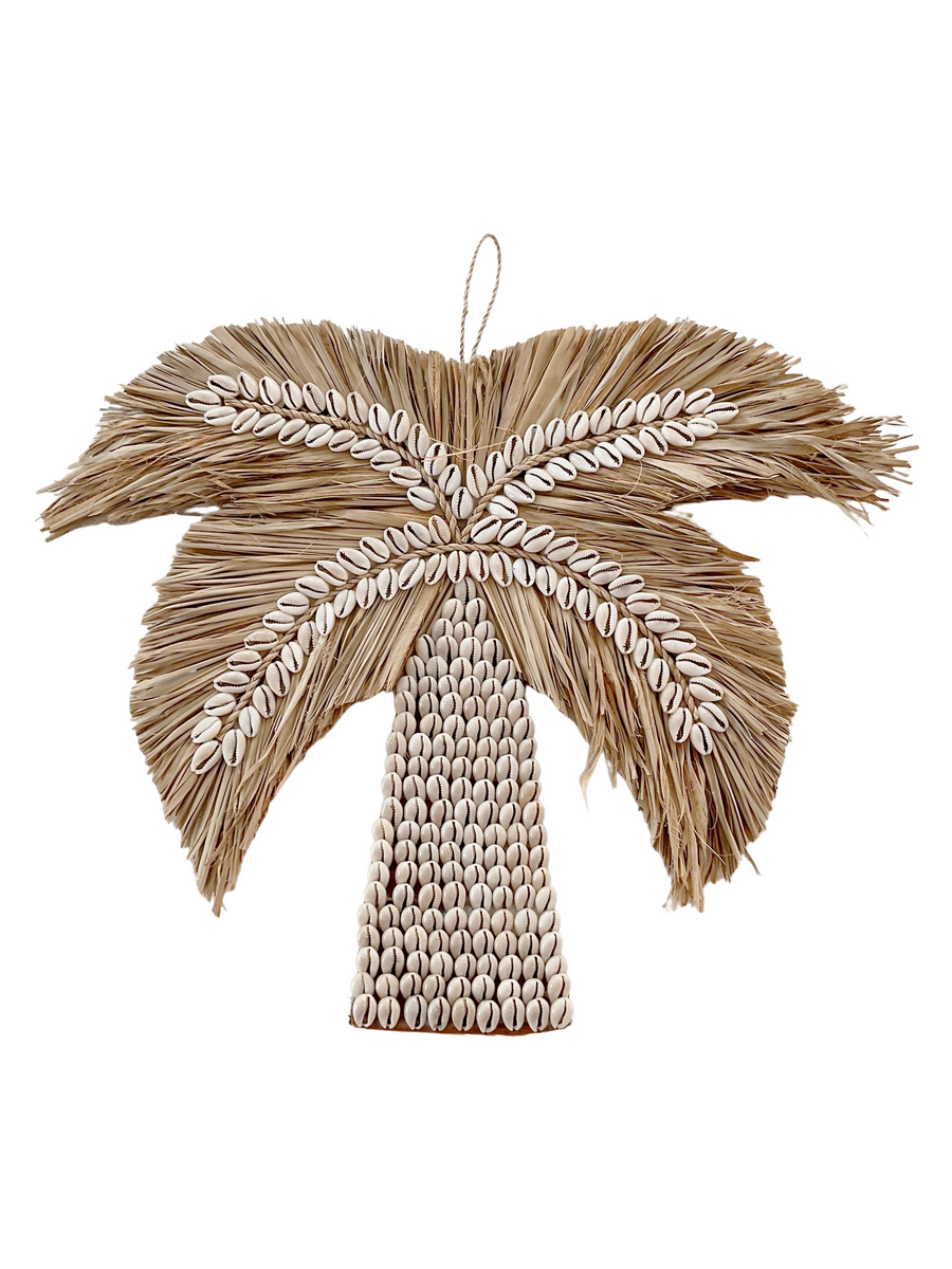 SHELL PALM TREE - RAFFIA – Island Boho