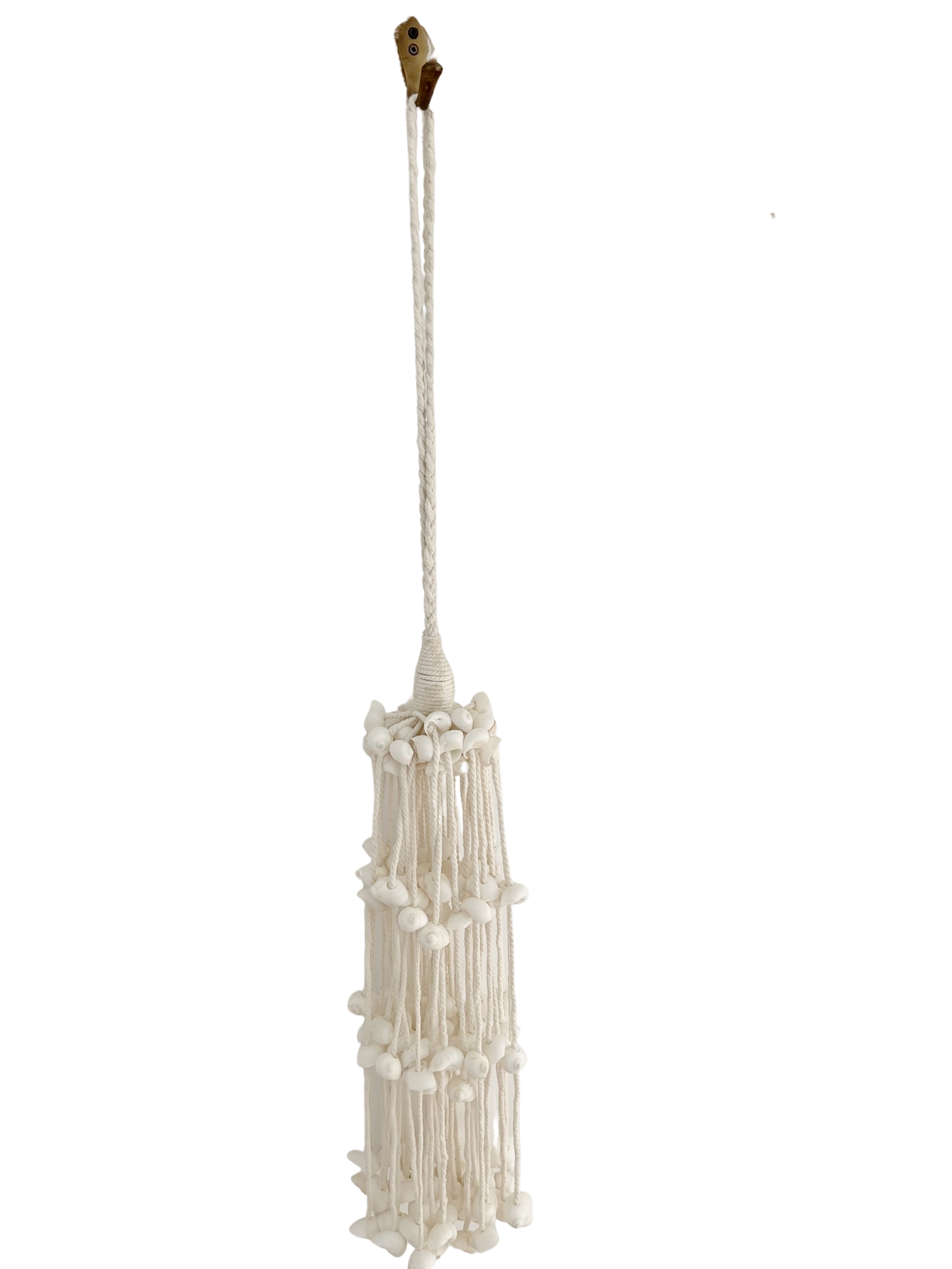 Coastal Shell Tassels - White – Island Boho